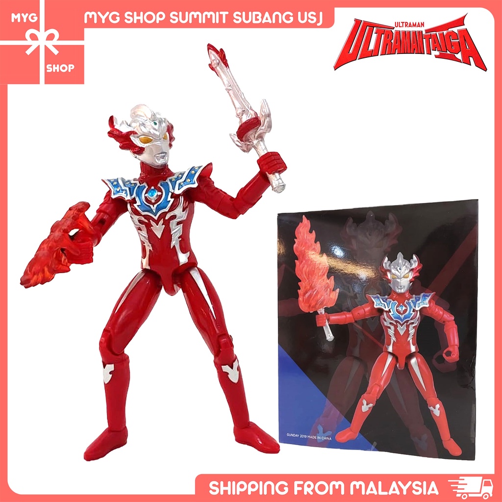 [OEM] Ultraman Taiga Strium 17cm Shodo Ultra Act Action Figure 15 ...