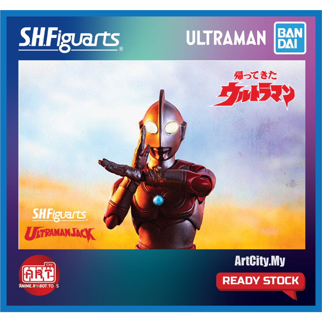 Bandai S.H.Figuarts - SHF Ultraman Jack - Reissue Ver. | Shopee Malaysia