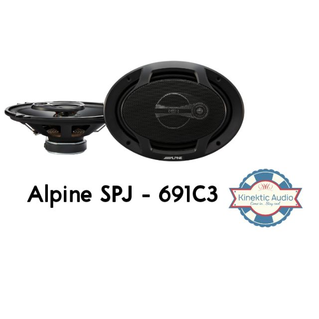 Alpine SPJ-691C3 - 6X9" (16X24 CM) COAXIAL 3-WAY SPEAKER | Shopee Malaysia