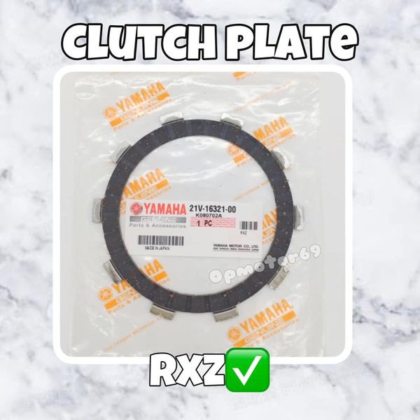 Yamaha RXZ Millenium / Bosh / Catalyzer Clutch Plate 1Pc (21V) | Shopee ...