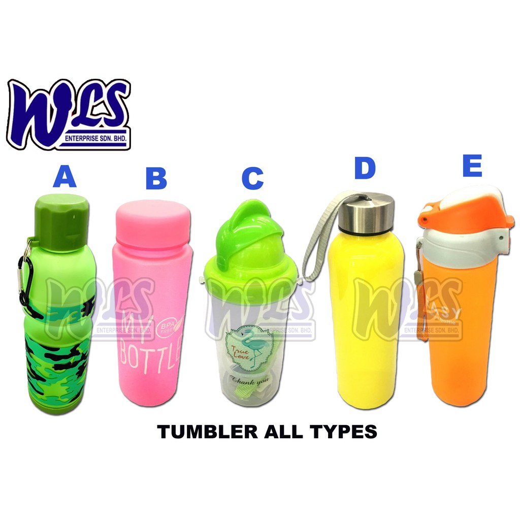 TUMBLER 5 TYPES OF DESIGN | Shopee Malaysia