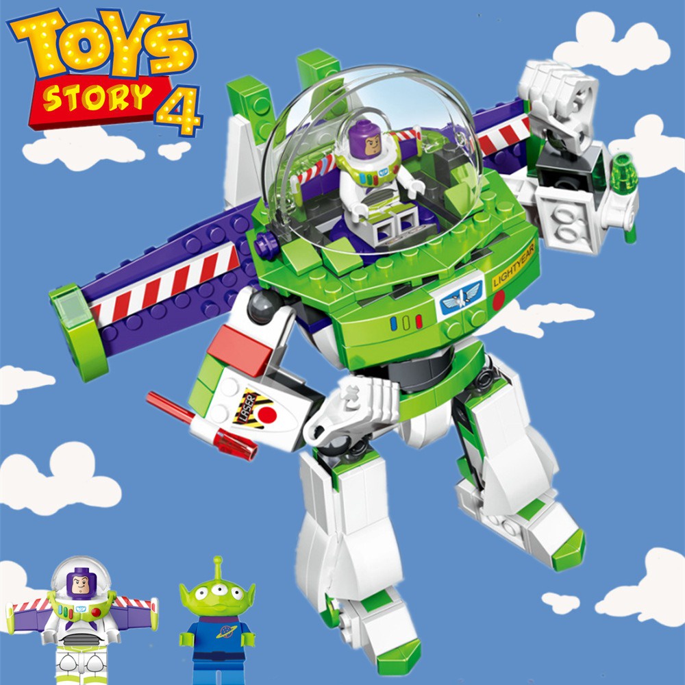 Compatible LEGO Building Blocks Toy Story Bu toy Buzz Lightyear Mecha ...