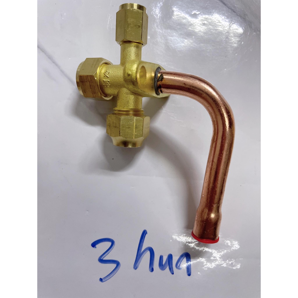 alanki service valve aircond outdoor unit nuts refill gas valve copper ...