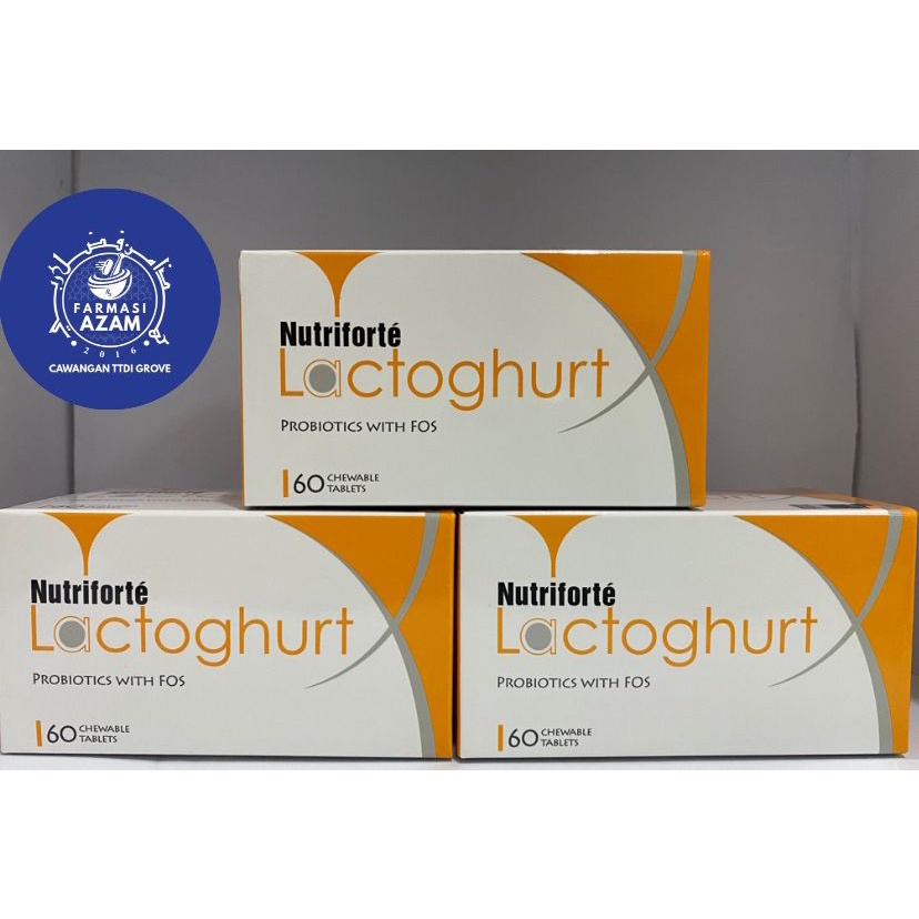 LACTOGHURT (60 CHEWABLE TABLETS) | Shopee Malaysia