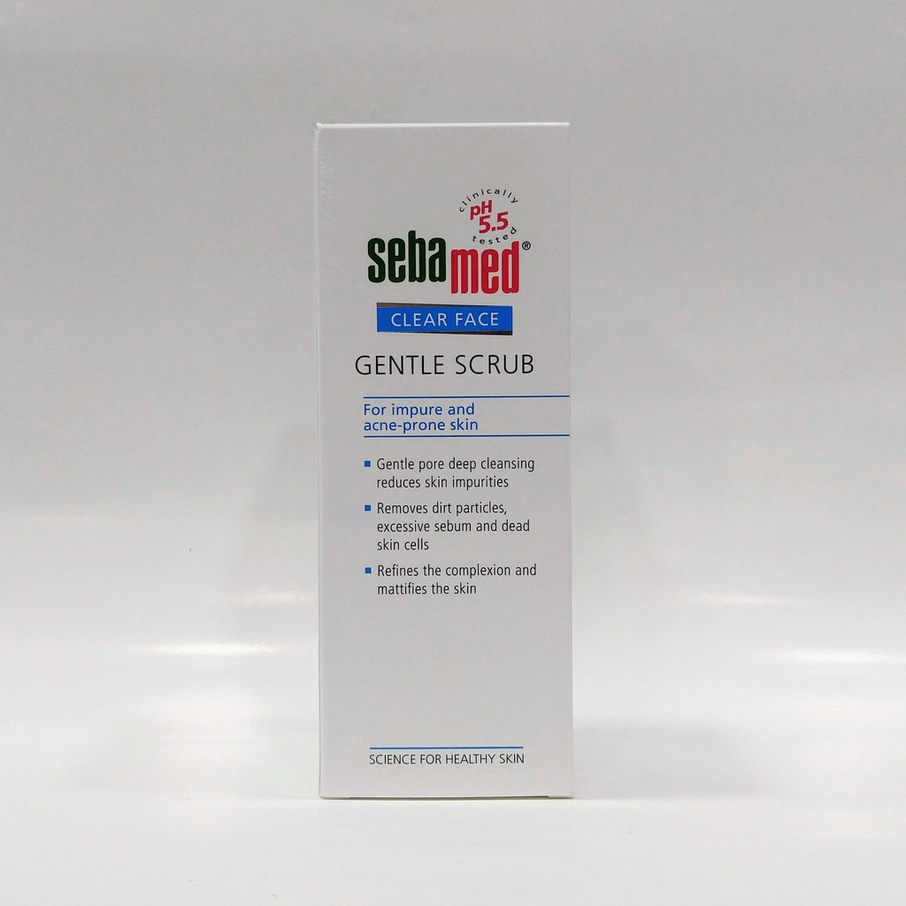 Sebamed Clear Face Gentle Scrub 150ml -Exp12/22- | Shopee Malaysia