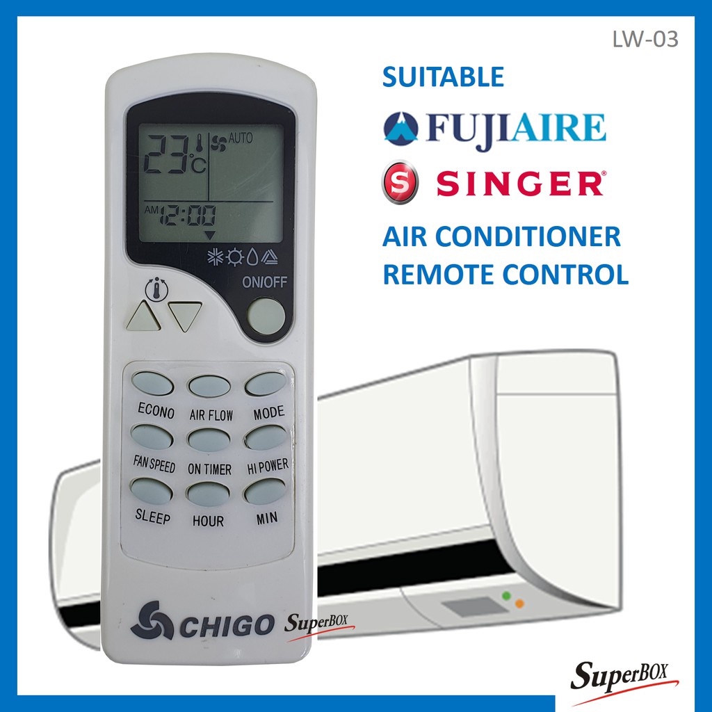 Fujiaire / Singer Replacement For Fujiaire Singer Air Cond Aircond Air ...