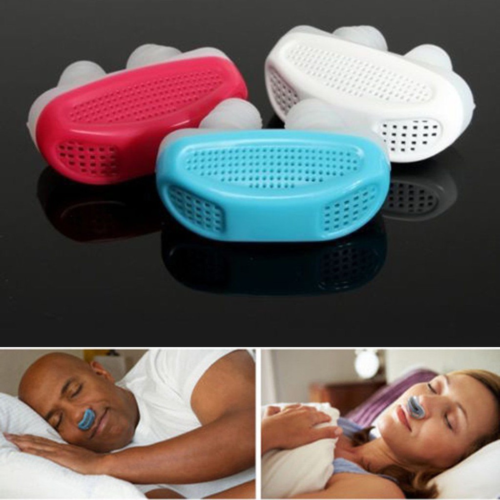(Ready Stock) Portable Anti Snoring Nose Clip Nose Nasal Breathe Sleep ...