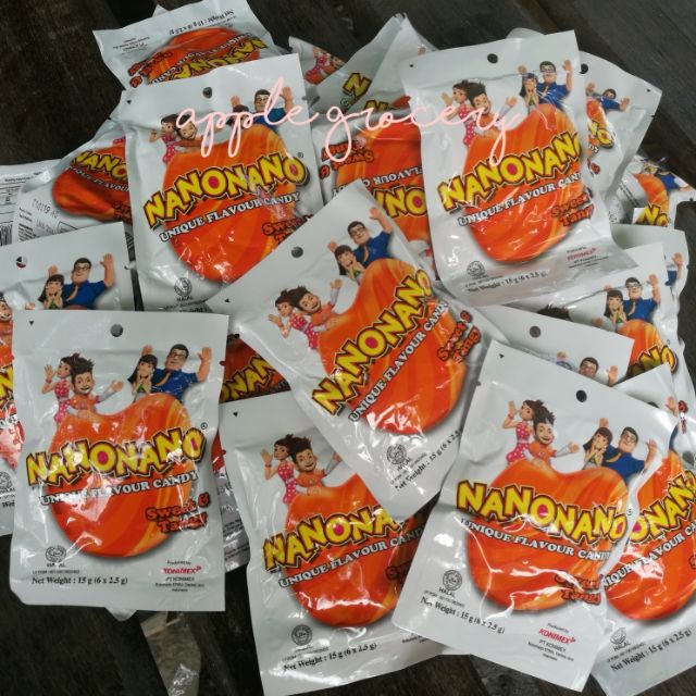 Nano-Nano Unique Flavour Candy 30 x 15g | Shopee Malaysia