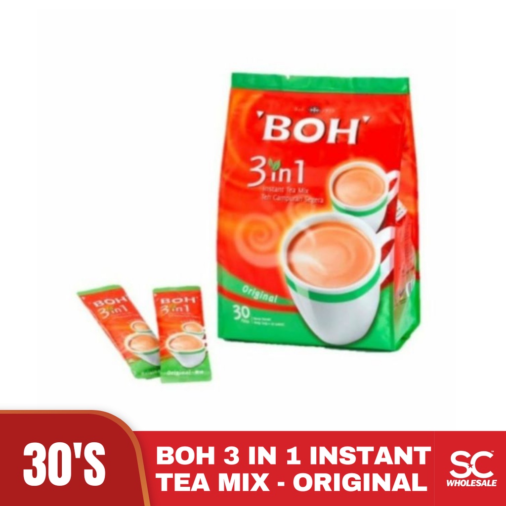 BOH 3 in 1 Instant Tea Mix - Original (30's) | Shopee Malaysia