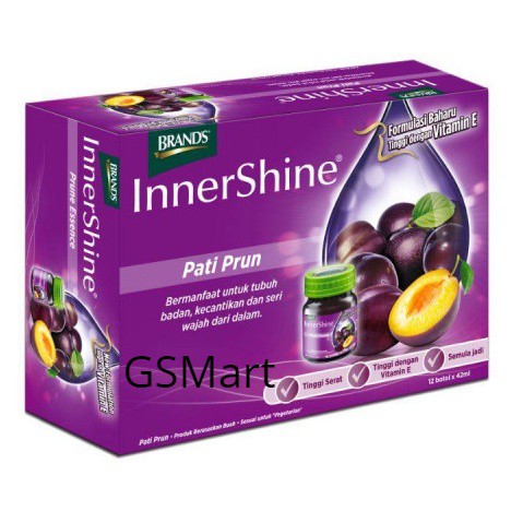 BRANDS InnerShine Berry / Prune Essense / Lutein / Mato Bright / 12 / 6 ...