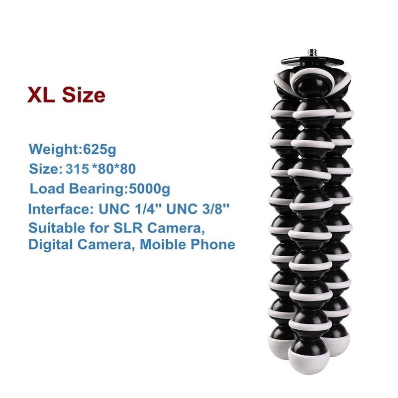 GORILLAPOD GORILLA POD PHONE MOUNT XL LARGE TRIPOD OCTOPUS DSLR CAMERA ...