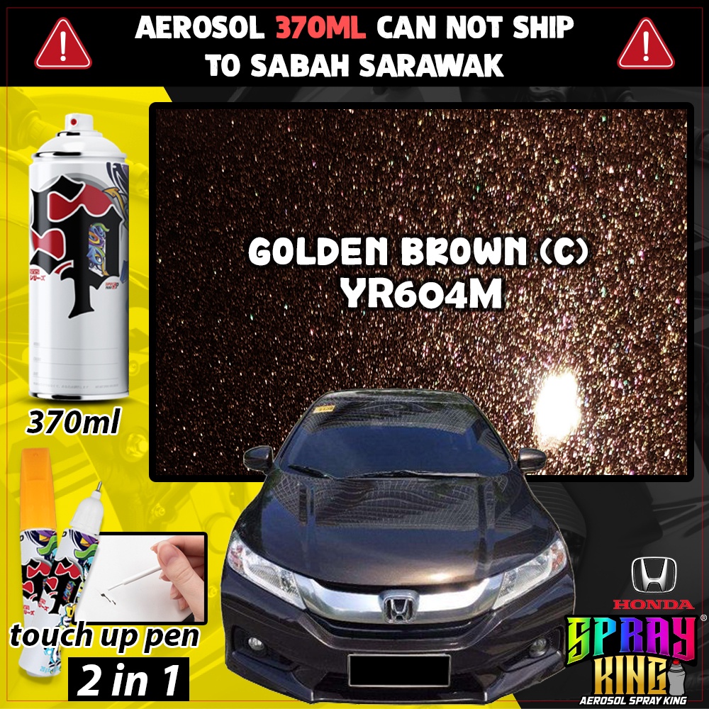 YR604M Golden Brown ( Honda City 6 Generation Touch Up Pen ) Car Spray ...