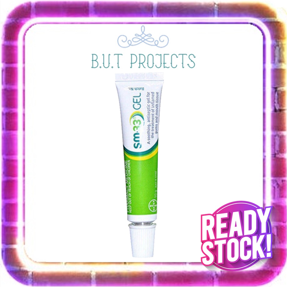 [100% IMPORT Date: 09/2025] Bayer SM-33 口腔溃疡膏 mouth tissue soothing ...