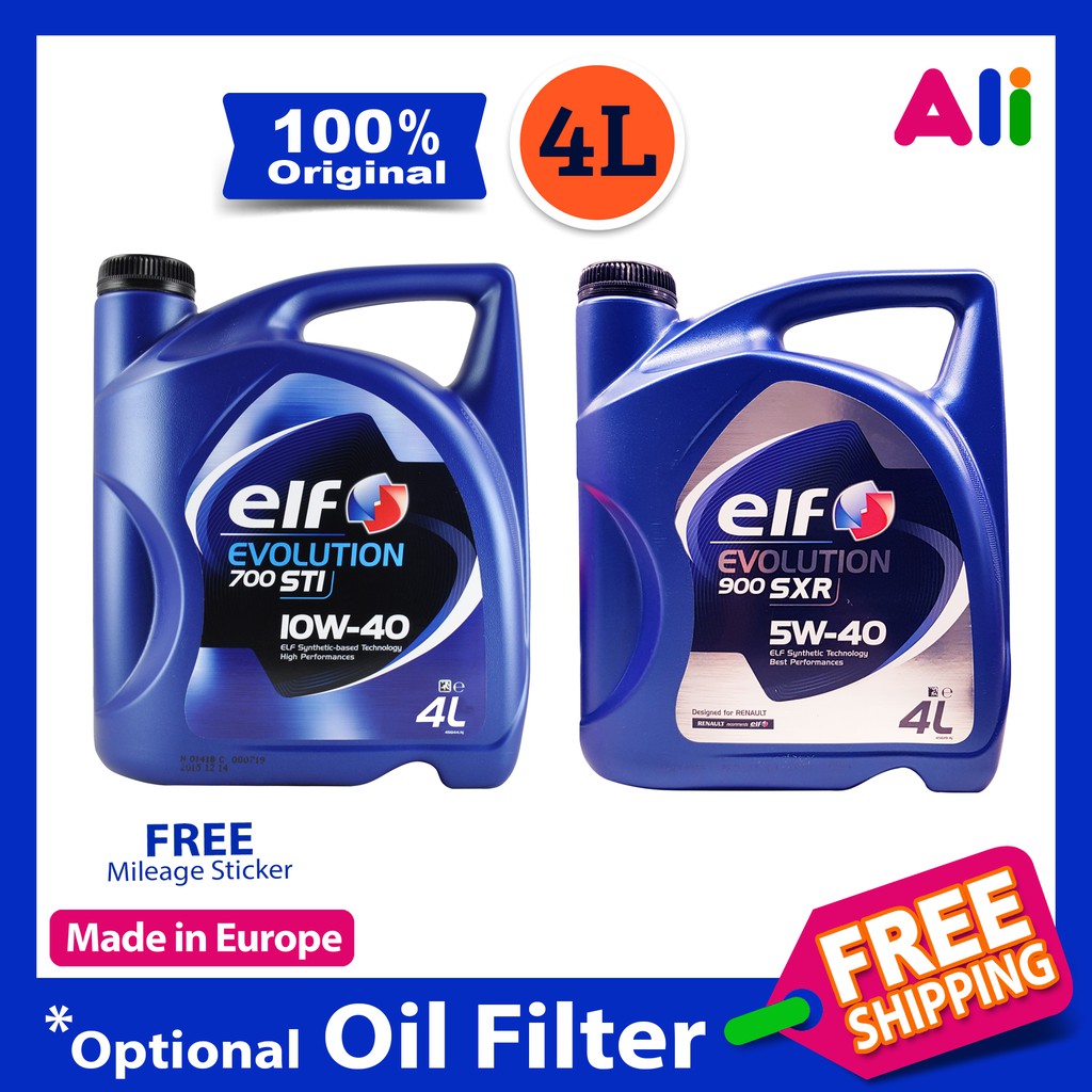 ELF Evolution 900 NF 5W40 Fully Synthetic Engine Oil (4L) 5W-40 or ...