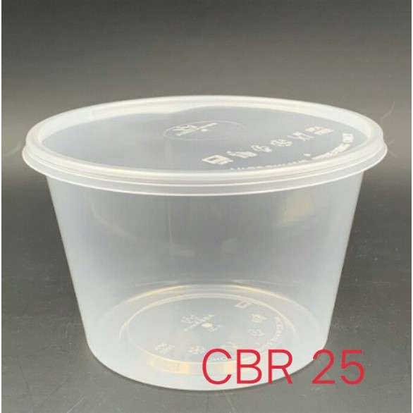 [READY-STOCK] Tupperware plastic bulat kecil-besar / Microwave Clear ...