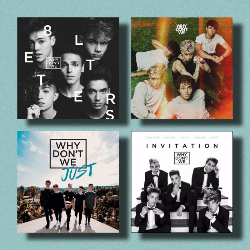 Why Don't We Inspired Vinyl (Album Cover on Sintra Board) Photo Tile ...