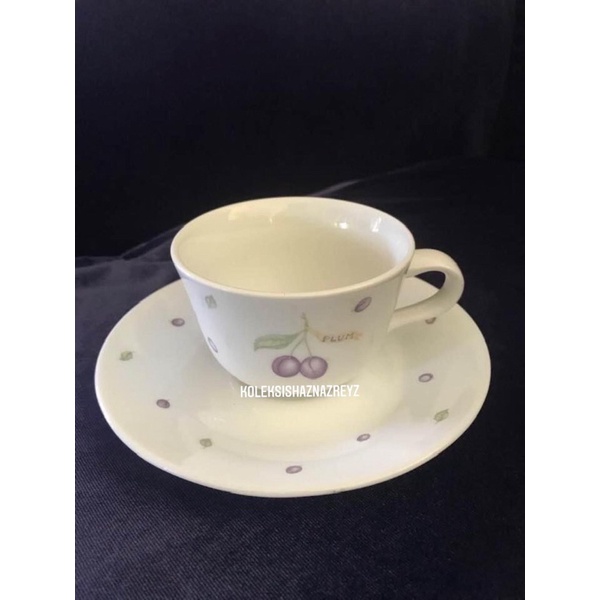 Corelle Plum Discontinue Edition - Cawan & Piring | Shopee Malaysia