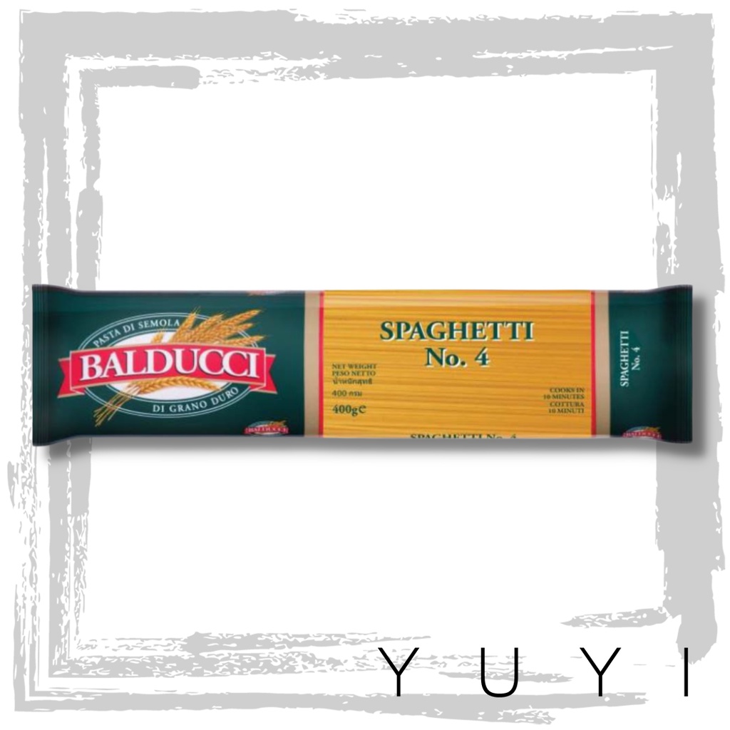 【Balducci】No.4 Spaghetti - 400g | Shopee Malaysia