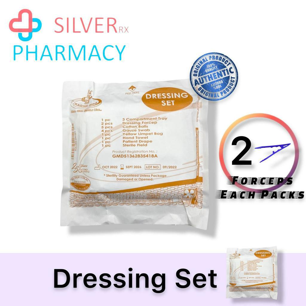 [Exp 02/2025] HARSH-med Dressing Set [With Dressing Forceps] | Shopee ...