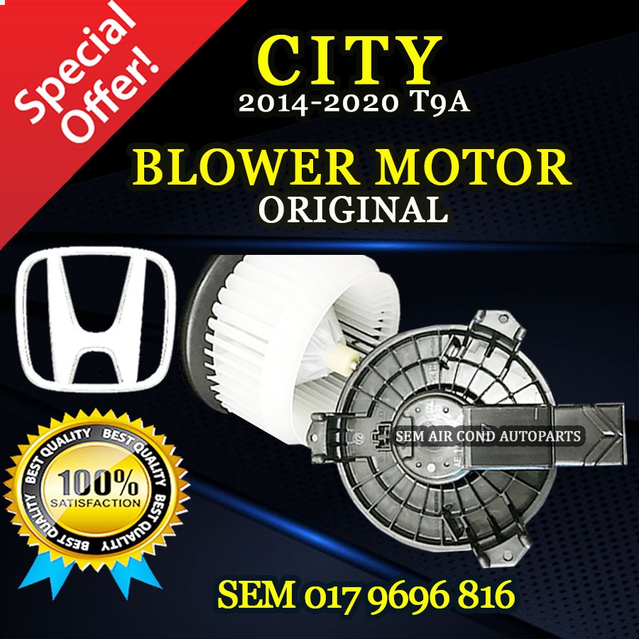 HONDA CITY T9A 2014-2020 YEAR ORIGINAL DENSO ND BLOWER MOTOR (CAR ...