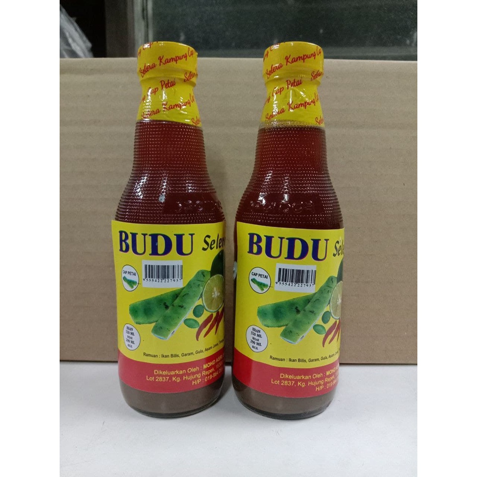 [READY STOCK] BUDU SELERA KAMPUNG BUDU ASLI 290ML | Shopee Malaysia