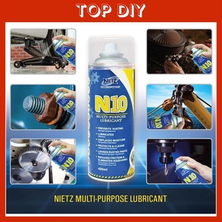NIETZ Aerosol Spray Air Cond Cleaner/Contact Cleaner/Degreaser /N10 ...