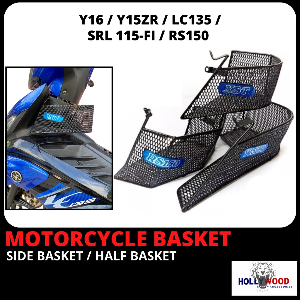 SIDE BASKET Y16 Y15 LC135 LAGENDA 115ZR RS150 RSX150 HALF BASKET BAKUL ...