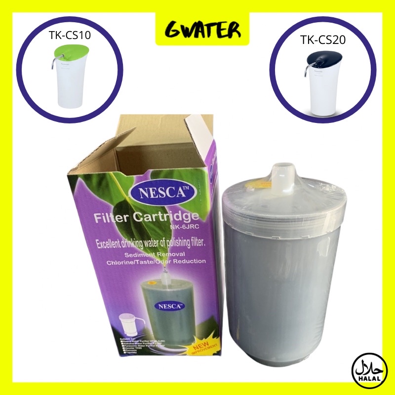 GWATER ( NESCA ) Panasonic water filter Cartridge Replacement for TK ...