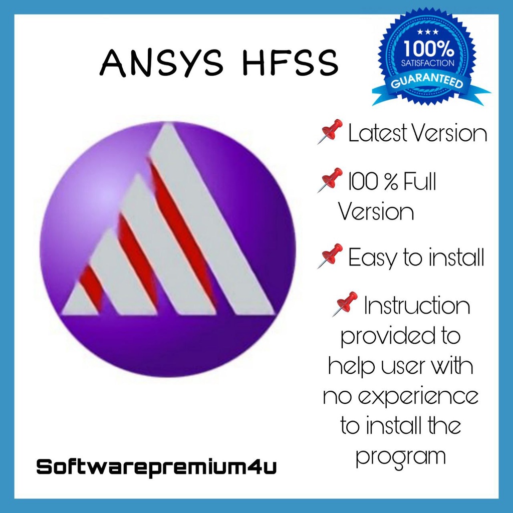ANSYS HFSS 15.0.3 (2017) 🔥【Full Version】🔥 | Shopee Malaysia