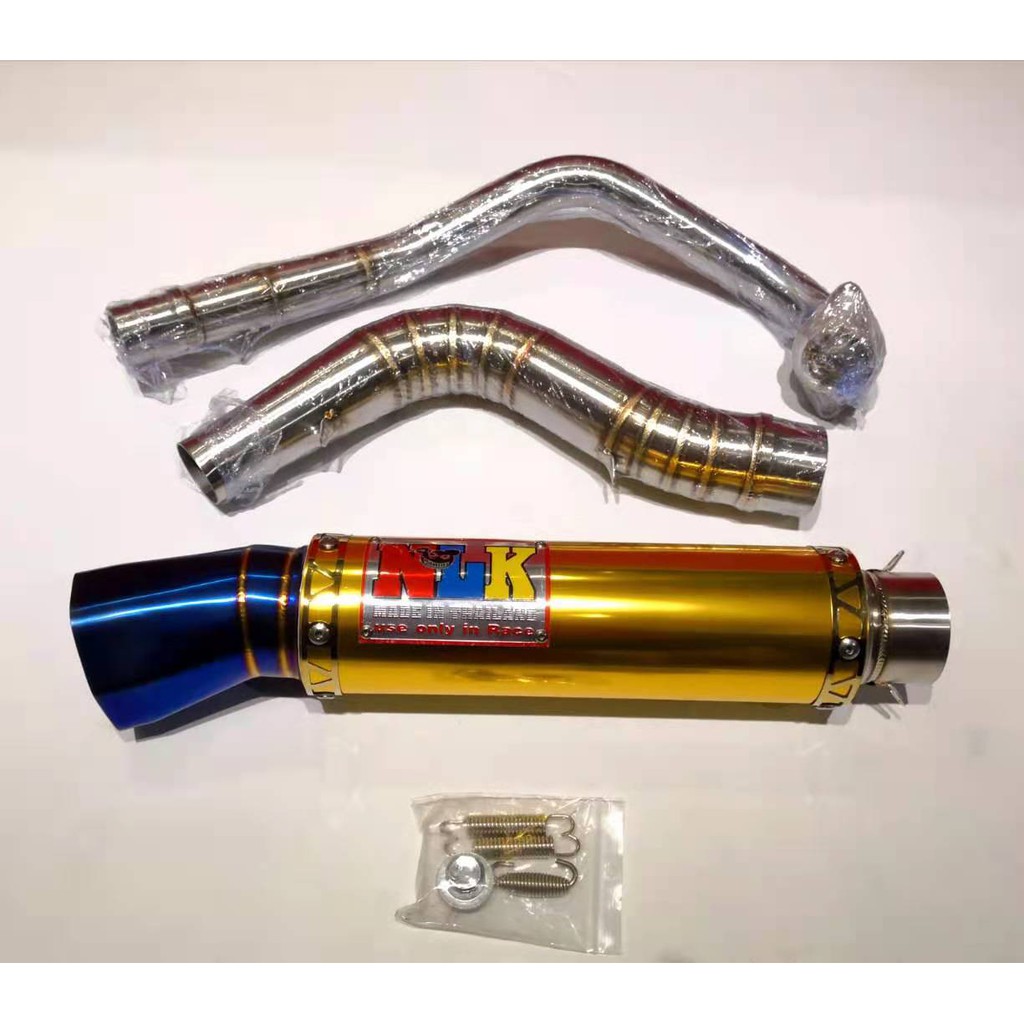 Y15 Y15ZR RACING MUFFLER /EXHAUST PIPE (MADE IN THAILAND) NLK | Shopee ...