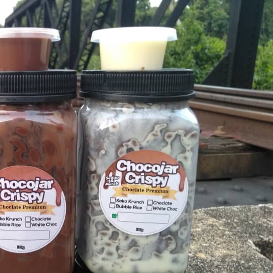 Chocojar Chocolate, White, Strawberry with Free Extra Chocolate 100% ...