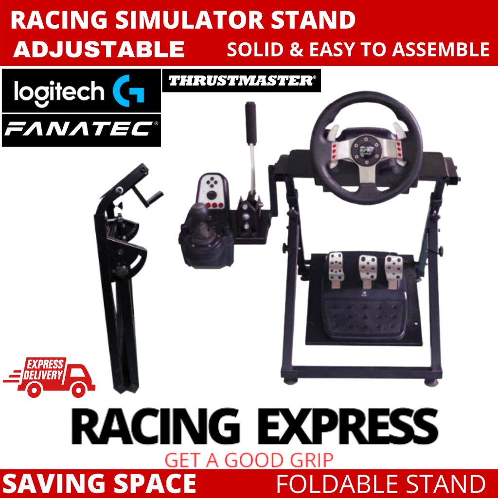 Racing Simulator Foldable Stand Steering Wheel For Logitech G25 G27 G29 ...