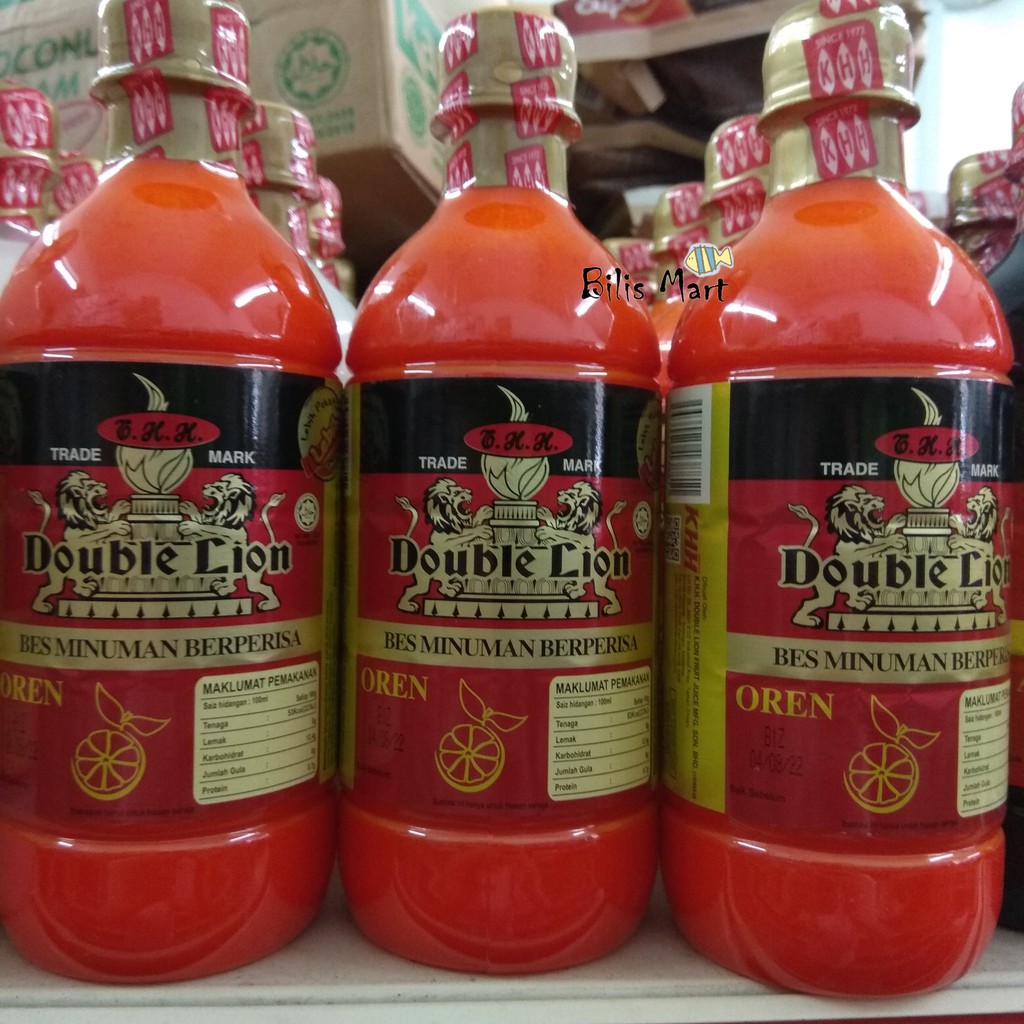 Double Lion Bes Minuman Berperisa-Oren 495ml | Shopee Malaysia