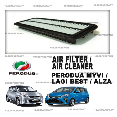 OEM PERODUA MYVI /LAGI BEST /ALZA AIR FILTER /AIR CLEANER (17081-BZ030 ...
