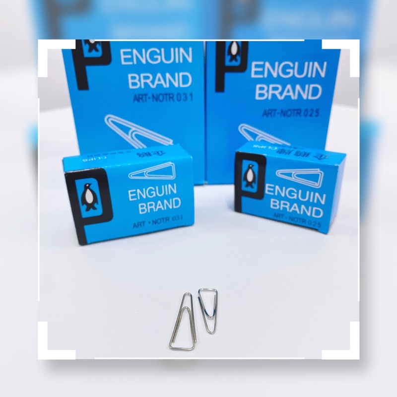 Penguin Round Triangle Paper Clip 031 Jumbo Paper Clip 78MM 50MM Klip ...