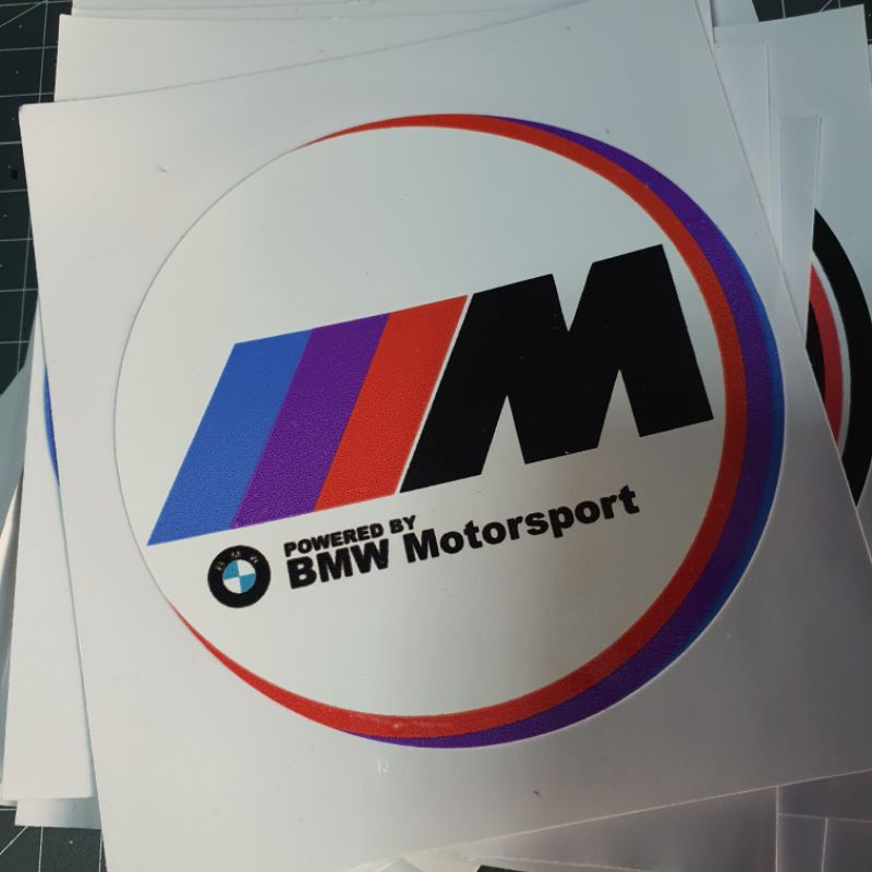BMW M series theme car decal | Shopee Malaysia
