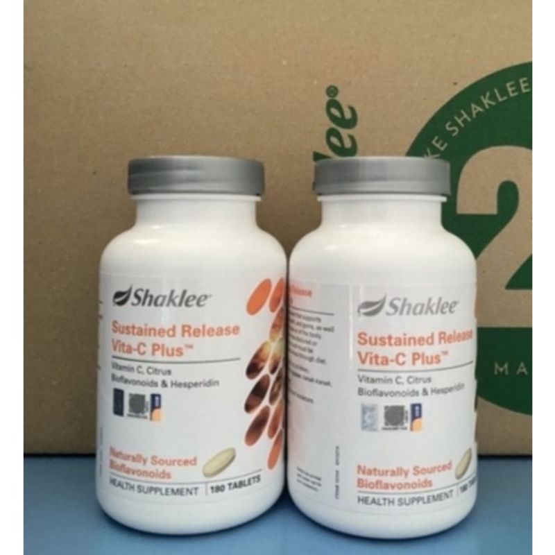 SHAKLEE VITA C Plus Sustained Vitamin C🍊💯% Original 180 tablets Latest ...