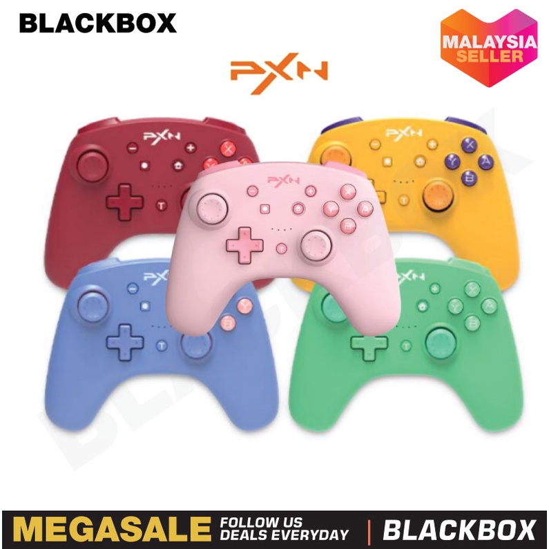 PXN 9607X Bluetooth Wireless Controller Gamepad Nintendo Switch / Switch Lite / Swich OLED / PC ...