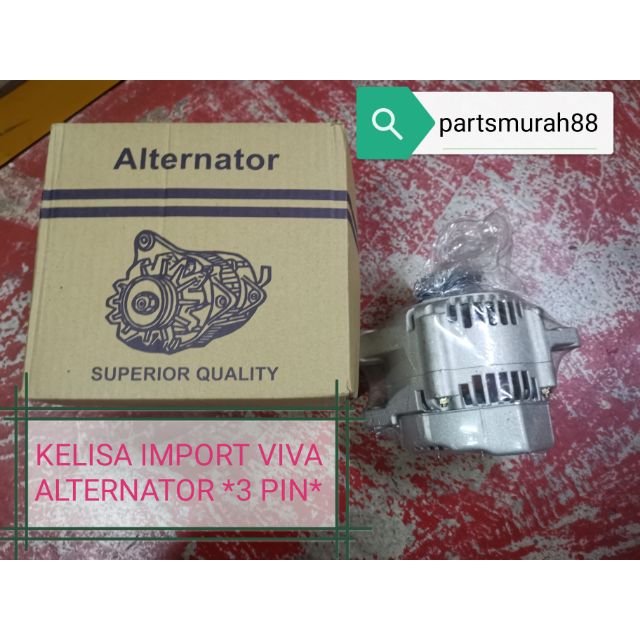 KELISA IMPORT VIVA ALTERNATOR 3PIN (R) / JAPAN AMP TINGGI | Shopee Malaysia