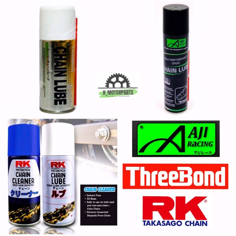 NOO LAMLUKKA Chain Lube Rantai Minyak Spray ThreeBond AJI RACING RK ...