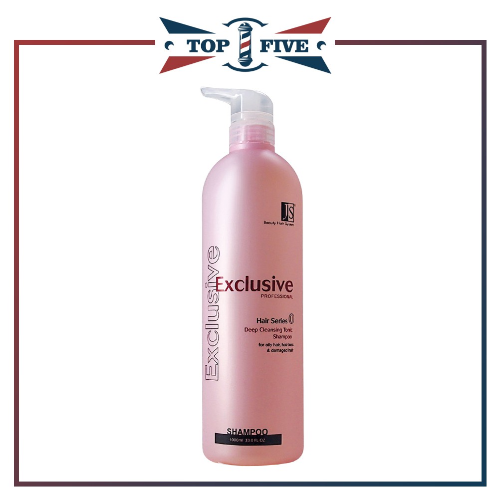 JS Beauty Hair System Deep Cleansing Tonic Shampoo (1000ml) | Shopee ...
