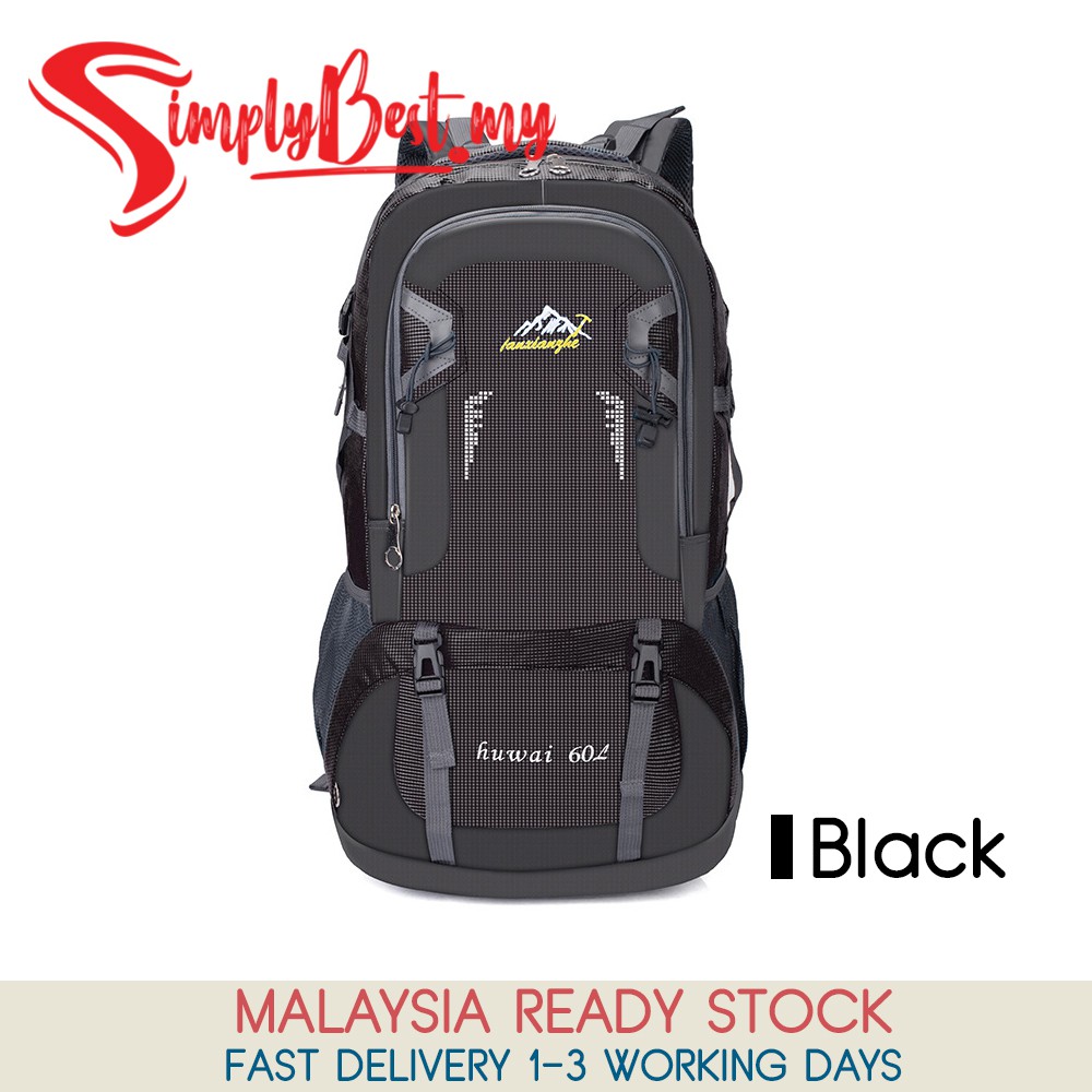 SIMPLYBEST 60L Multipurpose Backpack Hiking Outdoor Backpack Travel ...