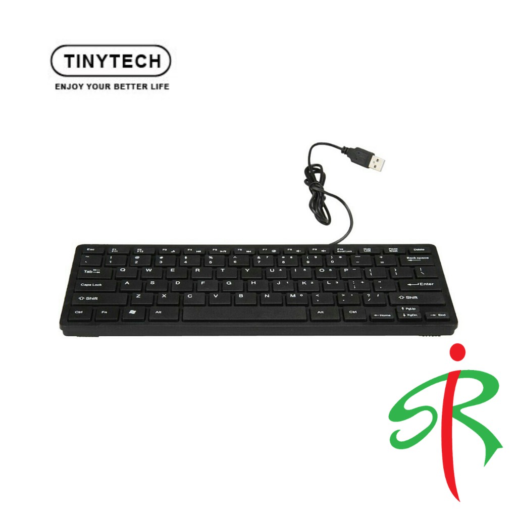 Tinytech Ultra Slim Design Mini Computer Keyboard KB-MN902/U | Shopee ...