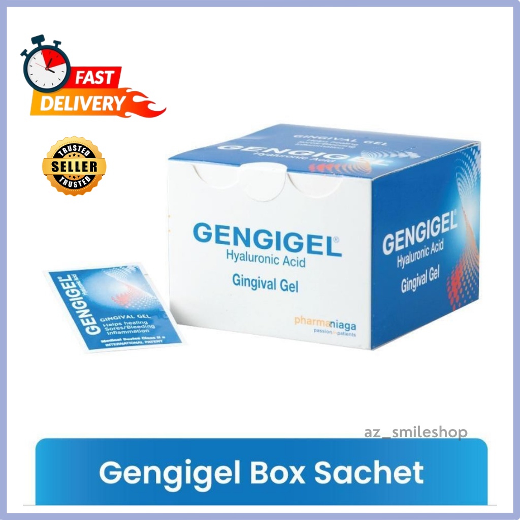 06/2027 Gengigel 1ml Sachet, 4 or 10 sachet for Mouth Ulcer, Braces ...