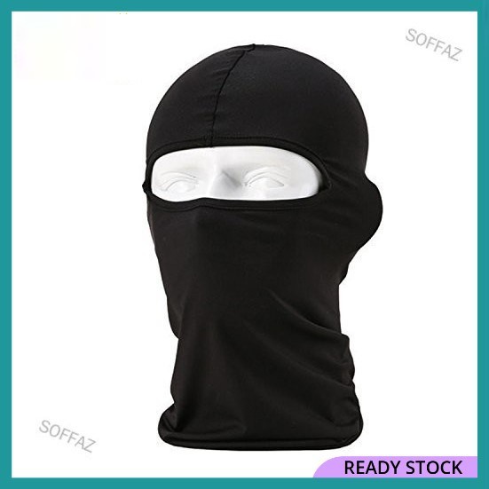 Motorcycle Cycling Sport Full Face Mask For Sun UV Protection Kain ...