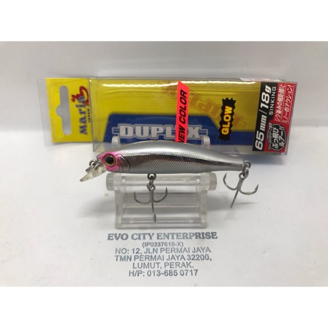 Maria Duplex Sinking Minnow 65mm / 18g 540 024 | Shopee Malaysia