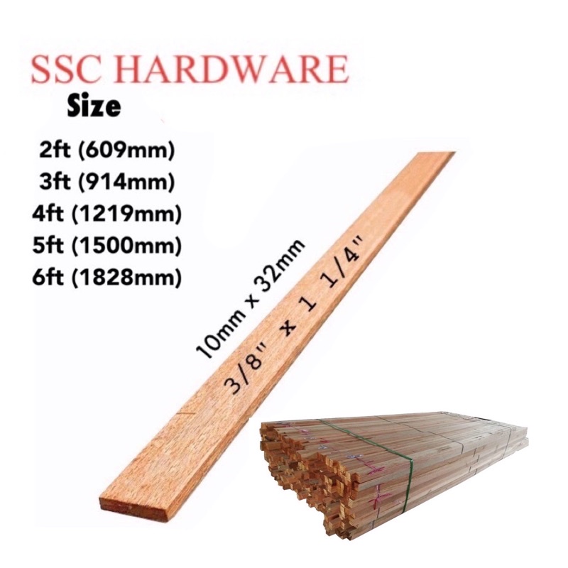 Meranti Wood Ceiling 8ft / Kayu Kambir Siling / Kayu Shiplap / Kayu ...