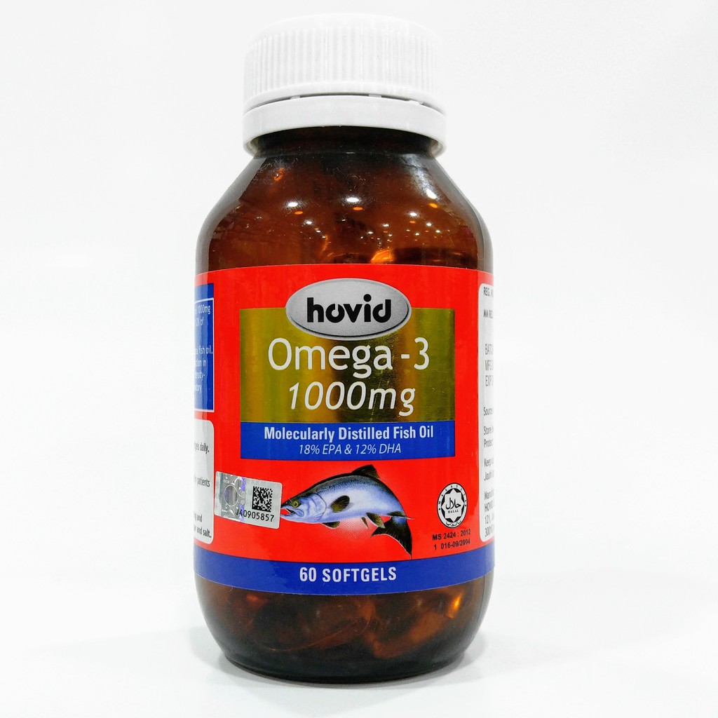 Hovid Omega-3 1000mg 60's -Exp04/21- | Shopee Malaysia