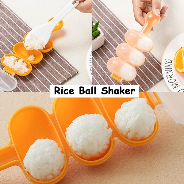 Grade PP Baby Rice Ball Shaker and Rice Scoop Rice Ball Mold Sushi ...