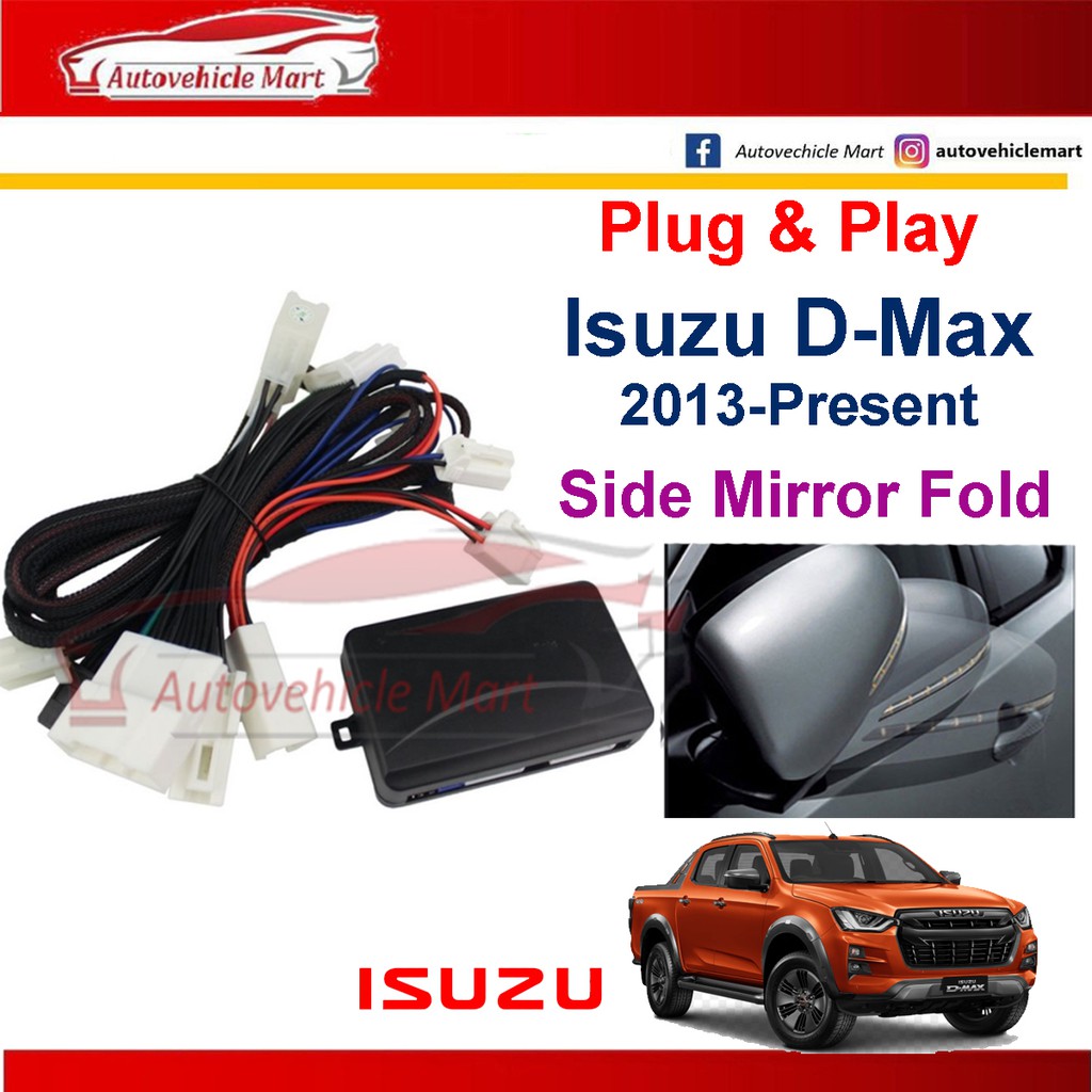 Isuzu D-Max (Plug and Play) Side Mirror Auto Fold System smartstar A ...